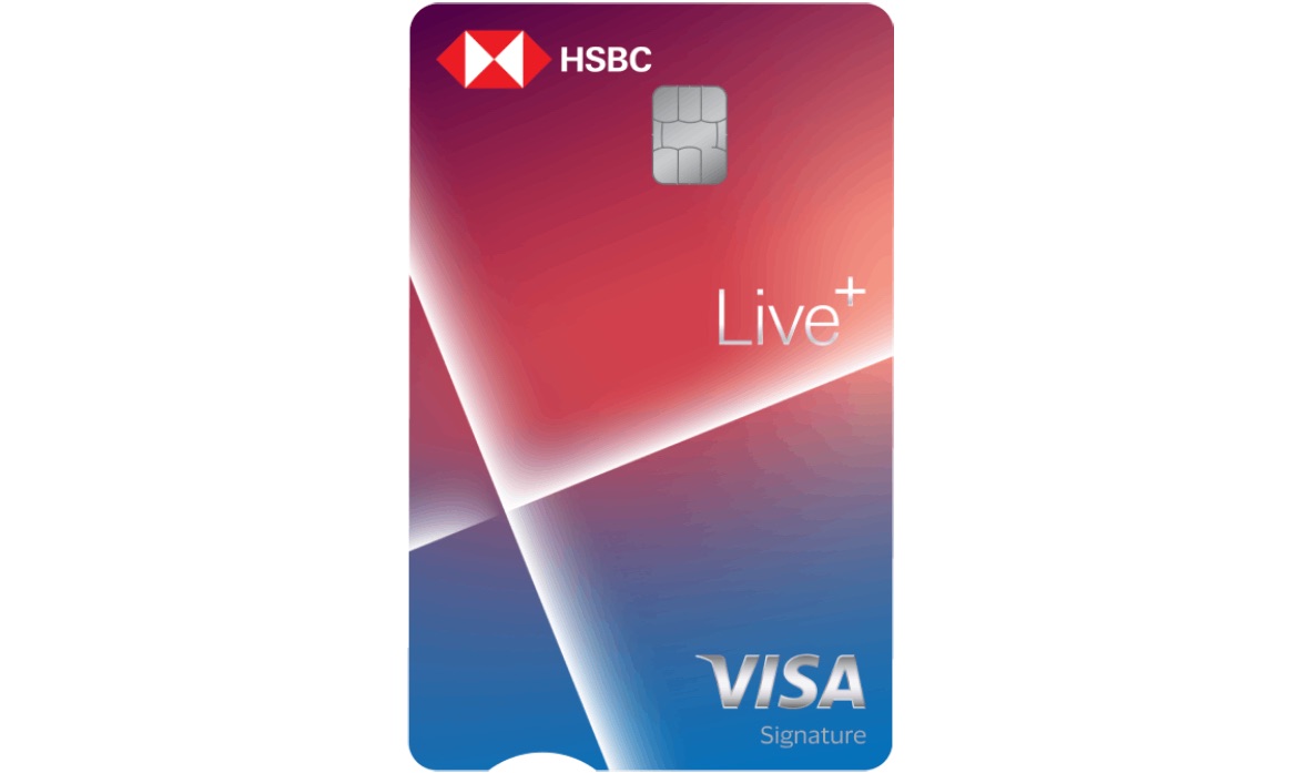HSBC Live+ Credit Card | 8% Cashback On Dining & Shopping