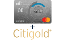 Citi PremierMiles Card + Citi Wealth First Account Bundle