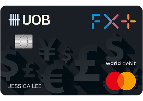 UOB FX+ Debit Card | 0% FX Fees